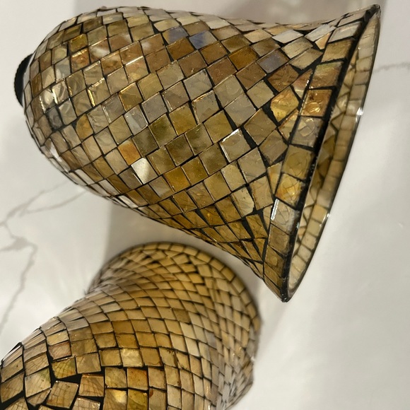 Bombay | Wall Decor | Bombay Company 5 Heavy Solid Brass Candle Sconces ...